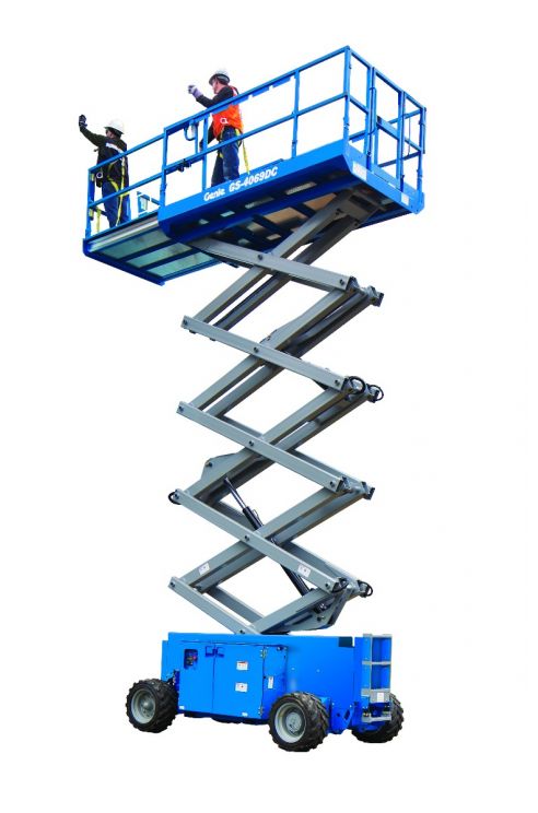 Genie GS-4069 RT Diesel Scissor Lift